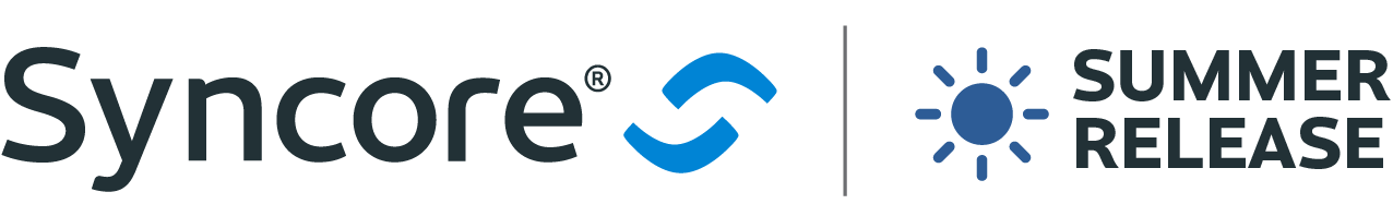 Syncore Summer Release